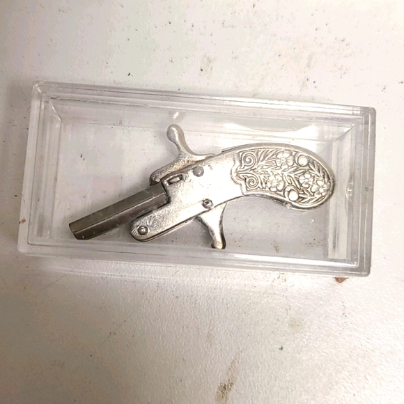 Antique | Accents | Antique Berloque Miniature 2mm Pinfire Pistol ...